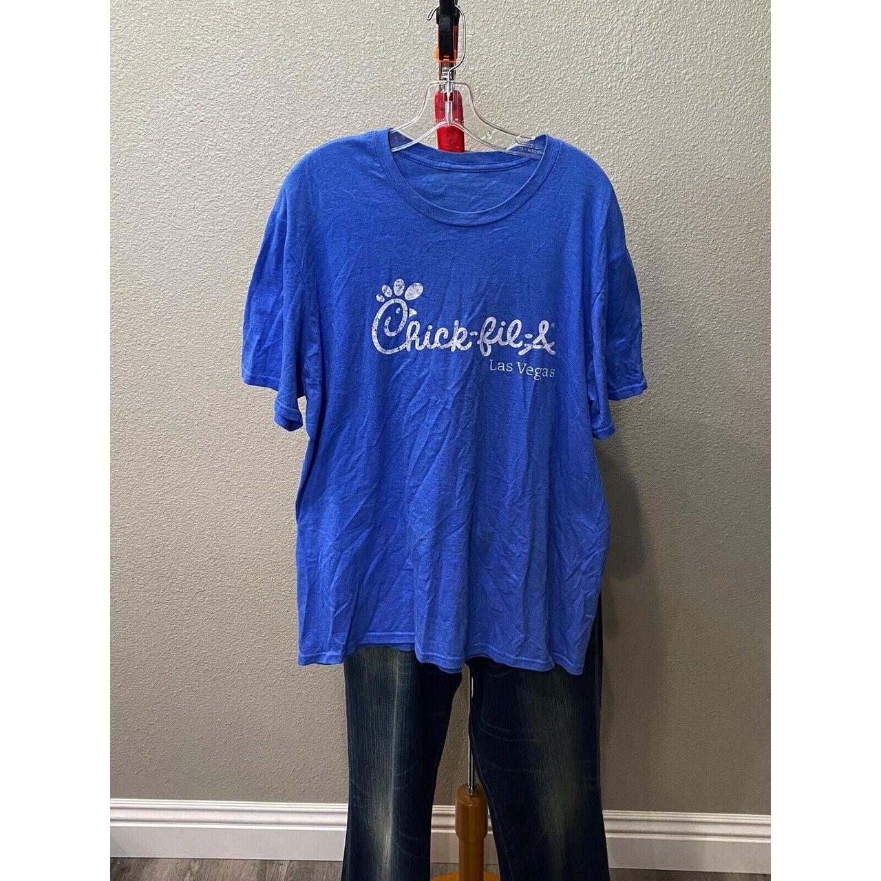 Chic Fil A Las Vegas Back Panel TEE T SHIRT XL Extra... - Depop