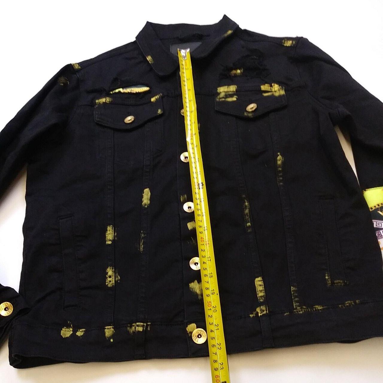 WOOLF Mens 100% Authentic Black Button Up Jacket... - Depop