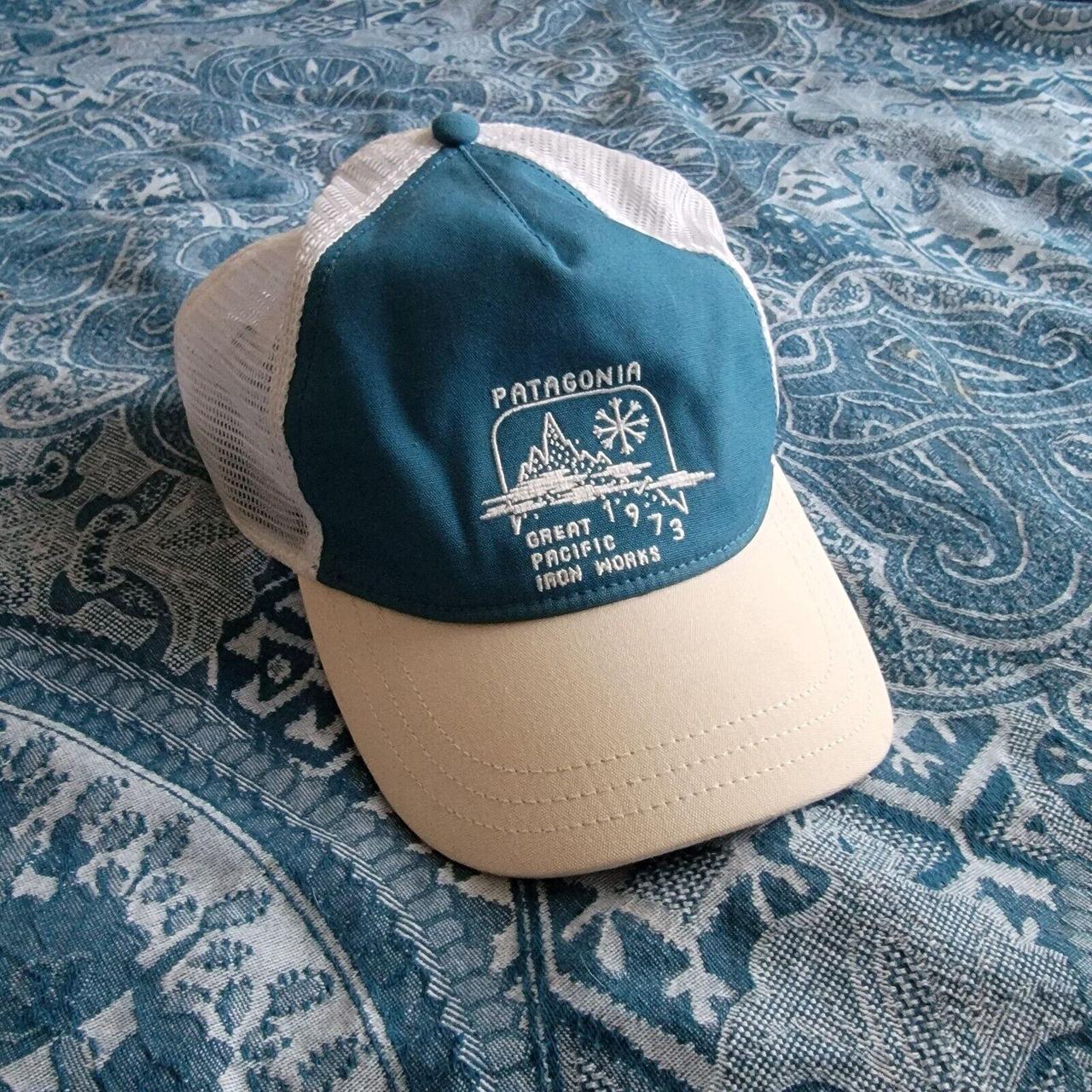 Vintage Patagonia Iron Works Cap Clad Built Rock... - Depop