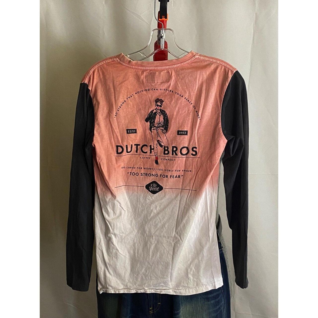 Dutch Bros Coffee Back Panel Character TEE T SHIRT... - Depop