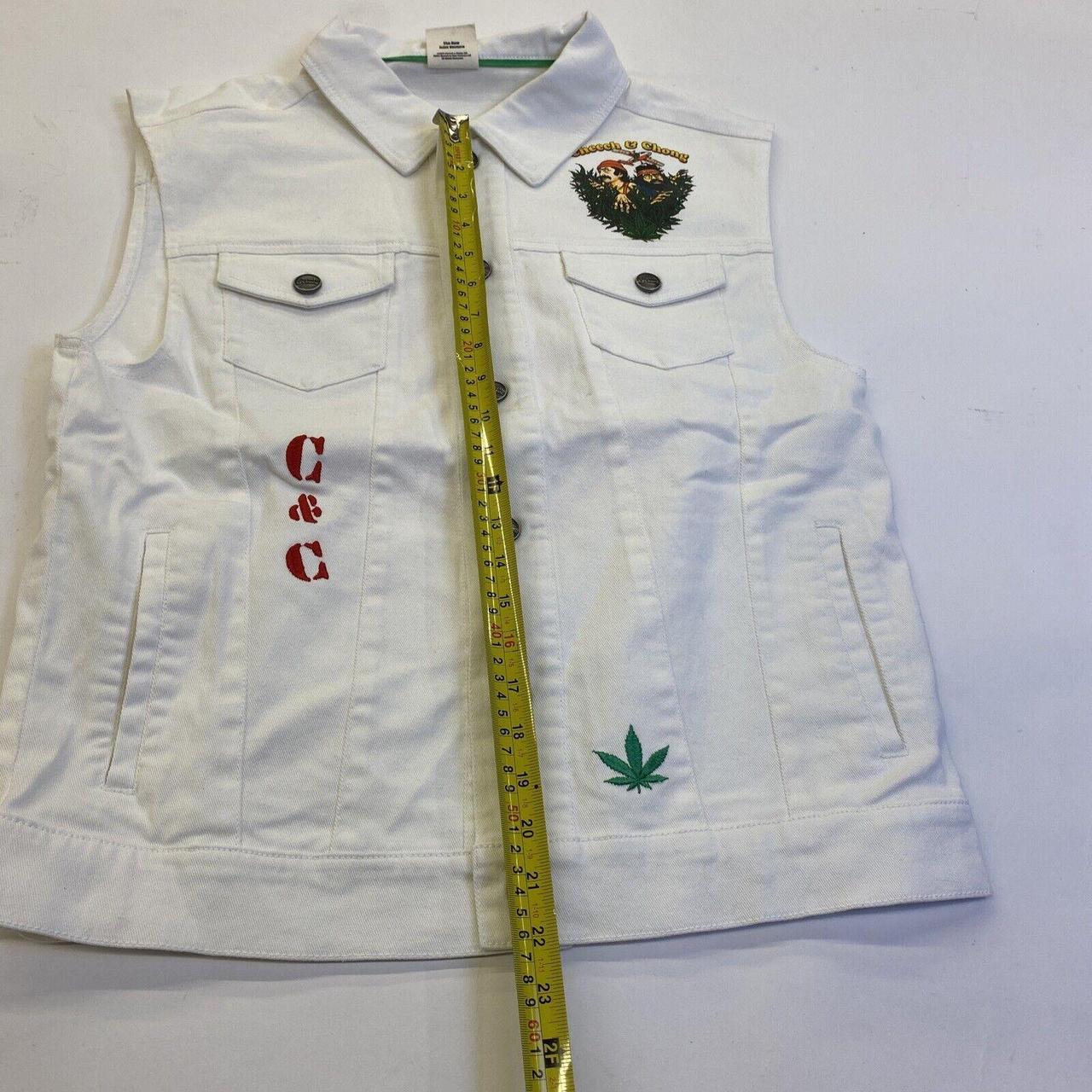 Cheech&Chong 100% Authentic 2p Set Collared Vest... - Depop