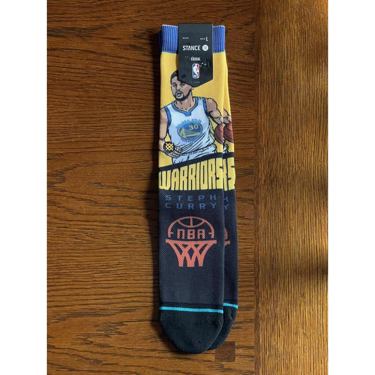 STANCE NBA #30 STEPH CURRY GOLDEN STATE WARRIORS... - Depop