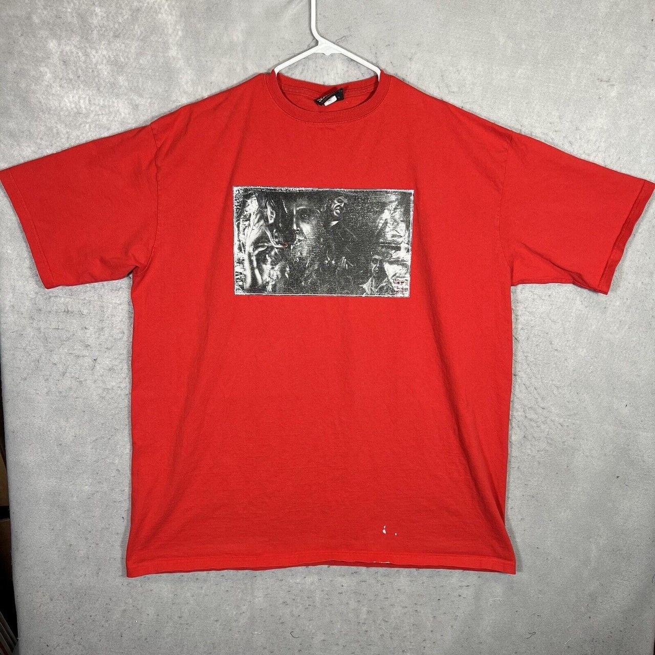 *A1 VINTAGE SCARFACE CLOTHING T SHIRT ADULT 3XL RED... - Depop
