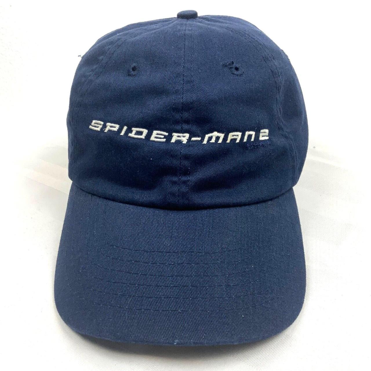 VINTAGE SPIDER-MAN 2 STRAPBACK HAT CAP ADJUSTABLE... - Depop
