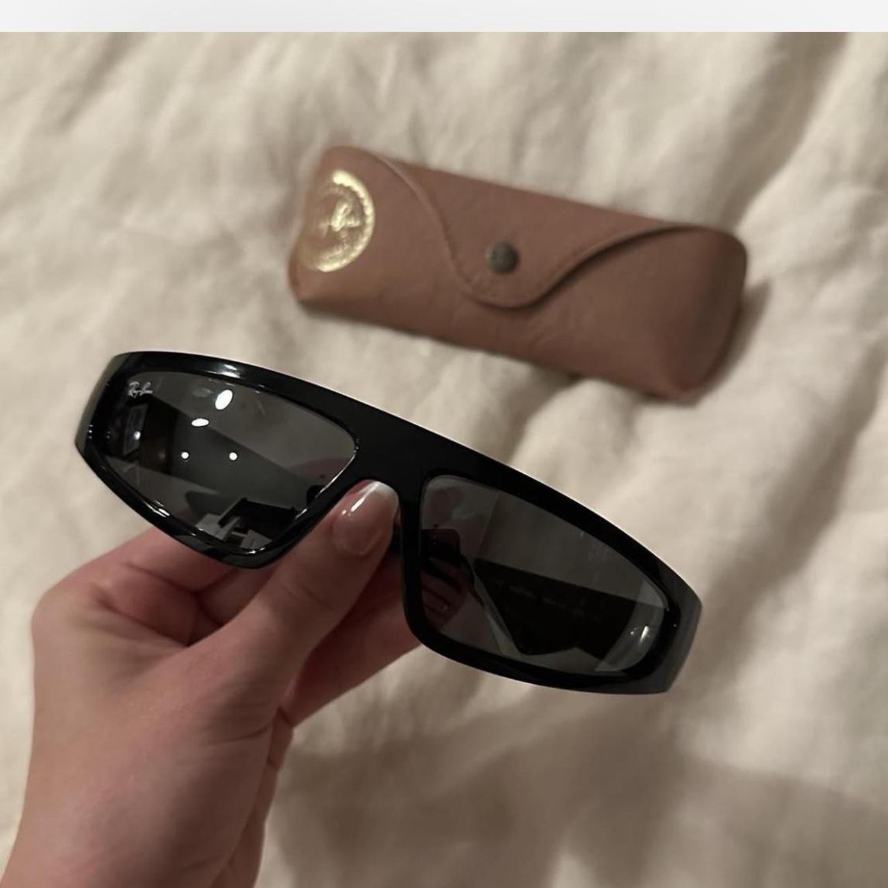 RayBan Izaz Bio Based sunglasses Wrap around... - Depop