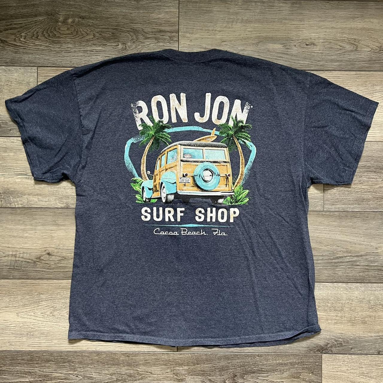 Ron Jon Surf Shop Tee Cocoa Beach, Florida Excellent... - Depop