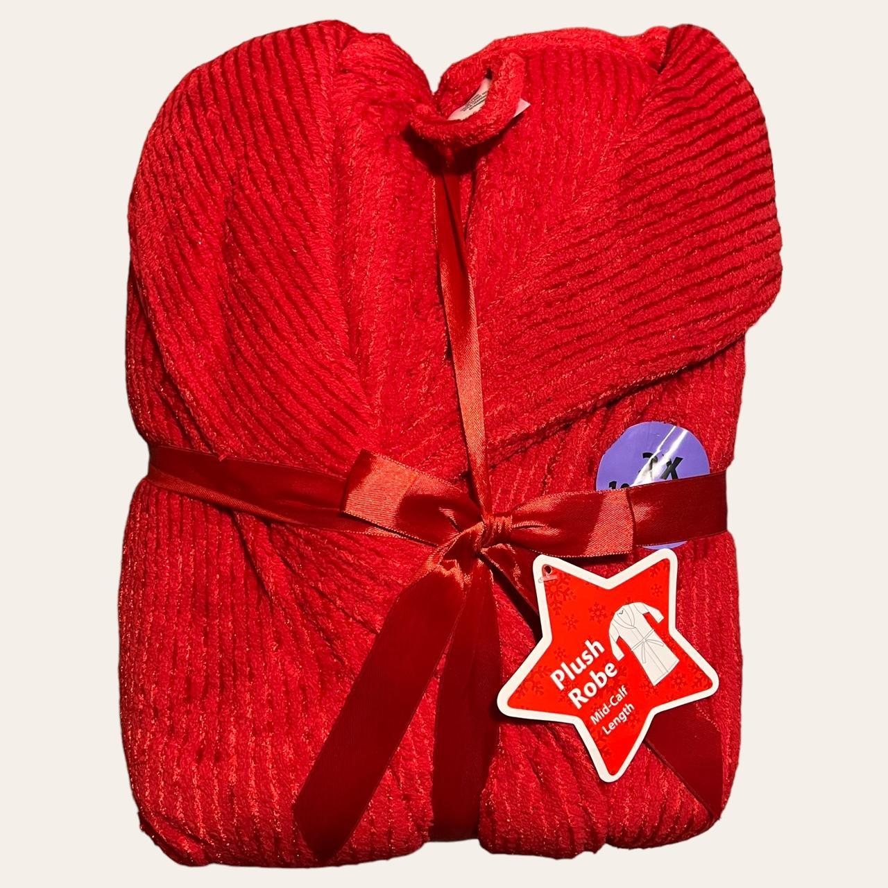 Red Plush Robe Never Been Used Robe That I had for... - Depop