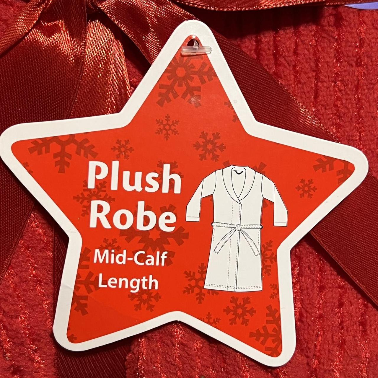 Red Plush Robe Never Been Used Robe That I had for... - Depop