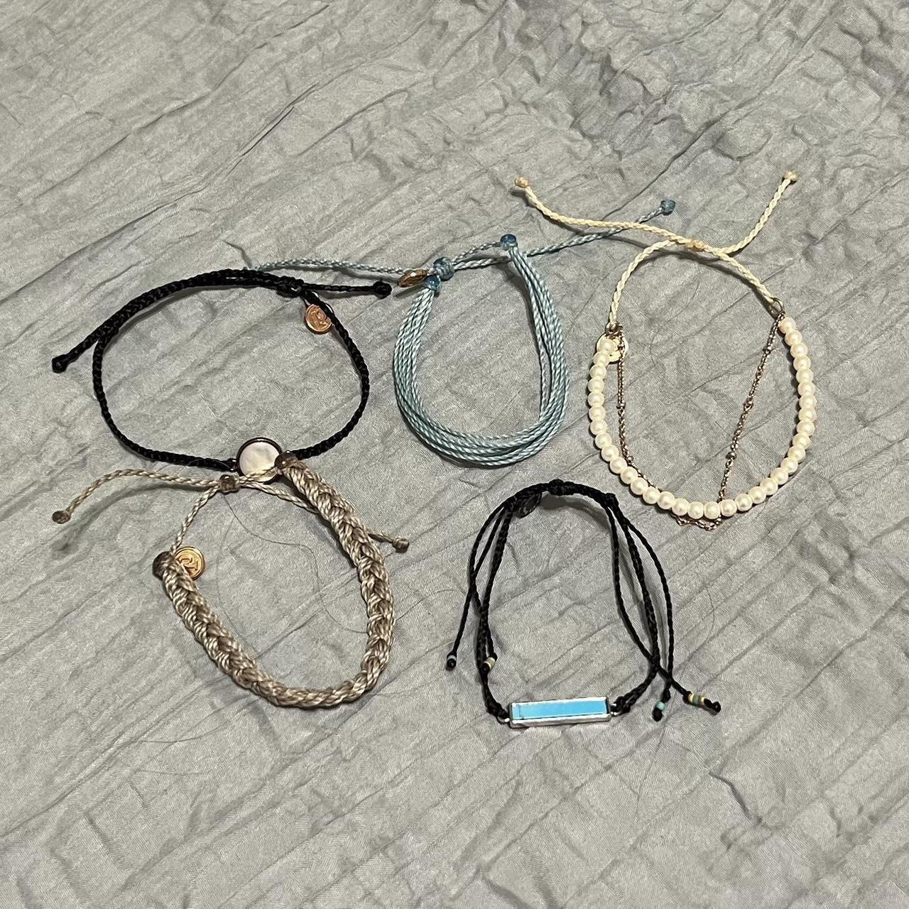 Pura Vida Bracelet Bundle Comes with all 5! All are... - Depop