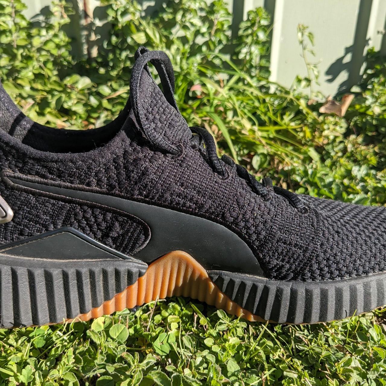 Black puma defy runners sneakers trainers uk6.5 us9... - Depop