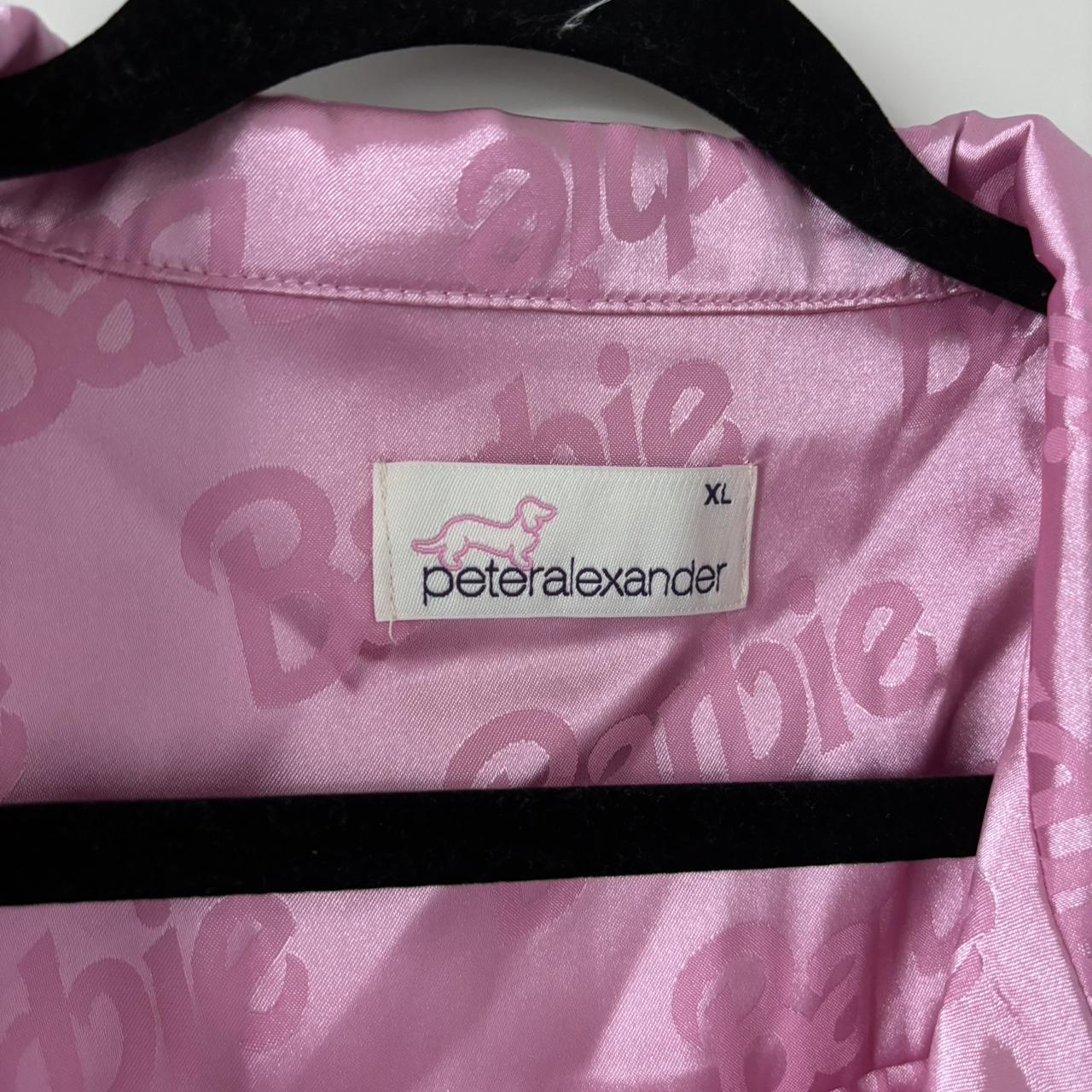 Peter Alexander Barbie Satin Pyjama Top Size XL - Depop