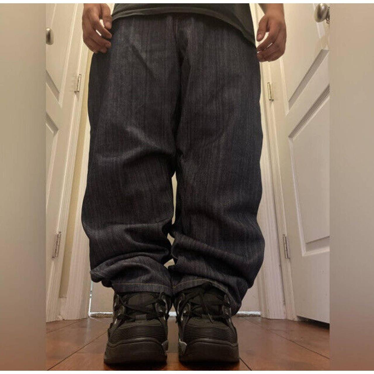 Extremely baggy Sean John goth Emo | “JNCO STYLE “ |... - Depop