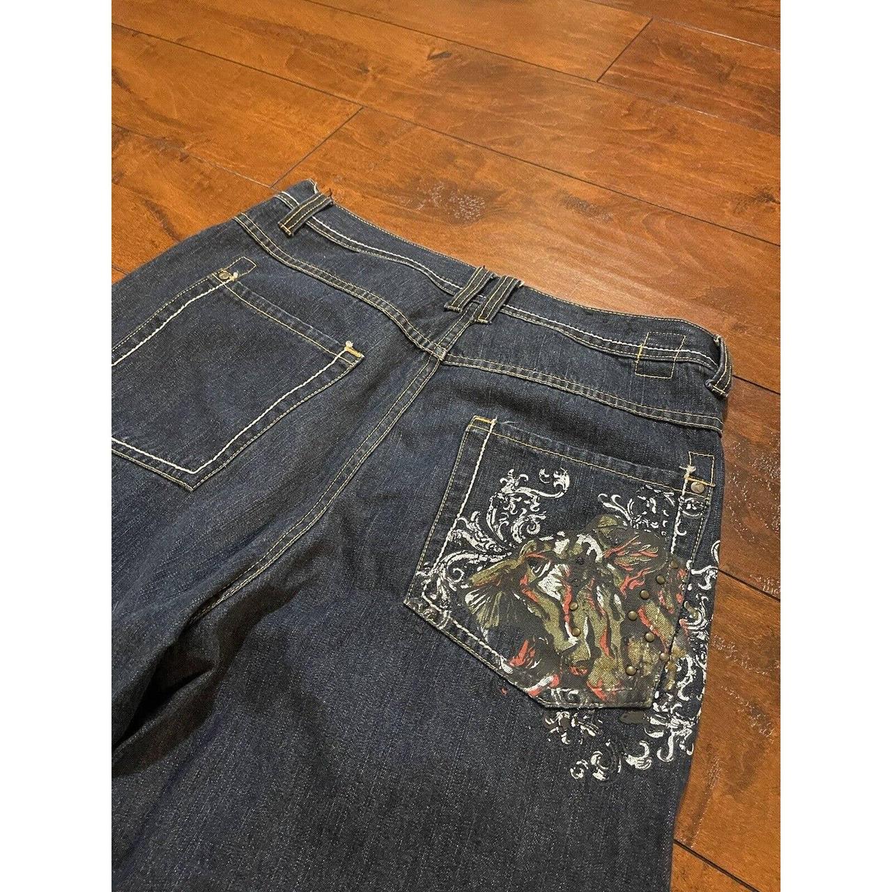 Extremely baggy goth Emo shorts | JNCO STYLE |... - Depop