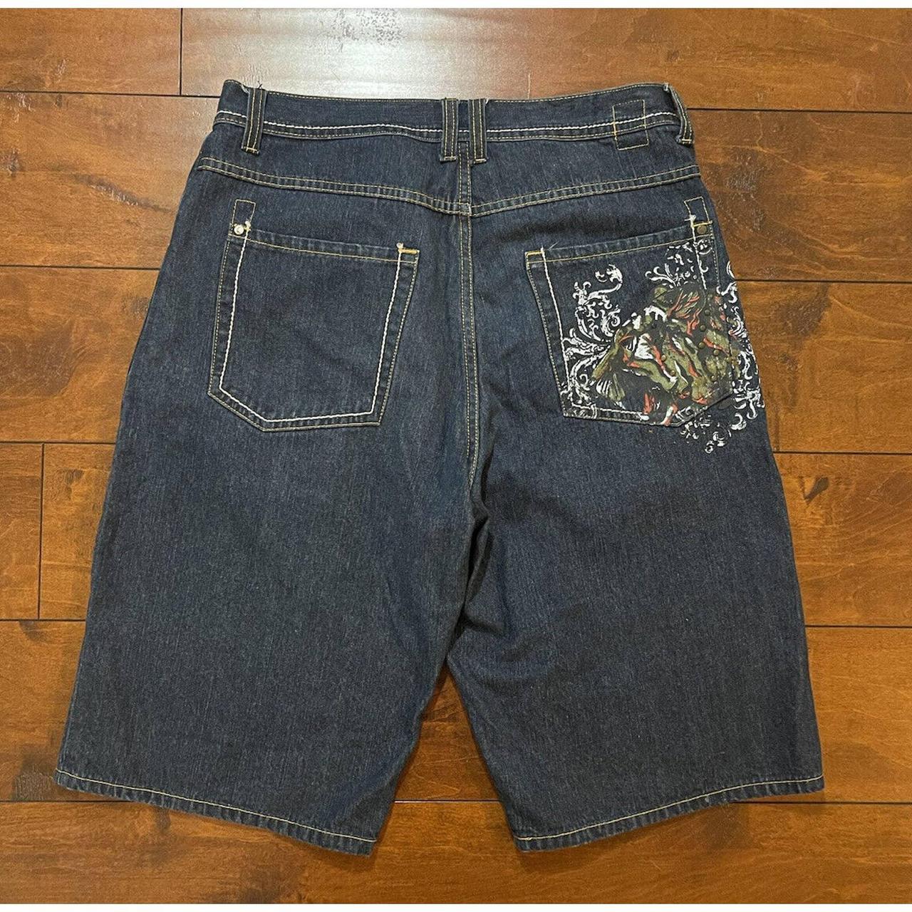 Extremely baggy goth Emo shorts | JNCO STYLE |... - Depop