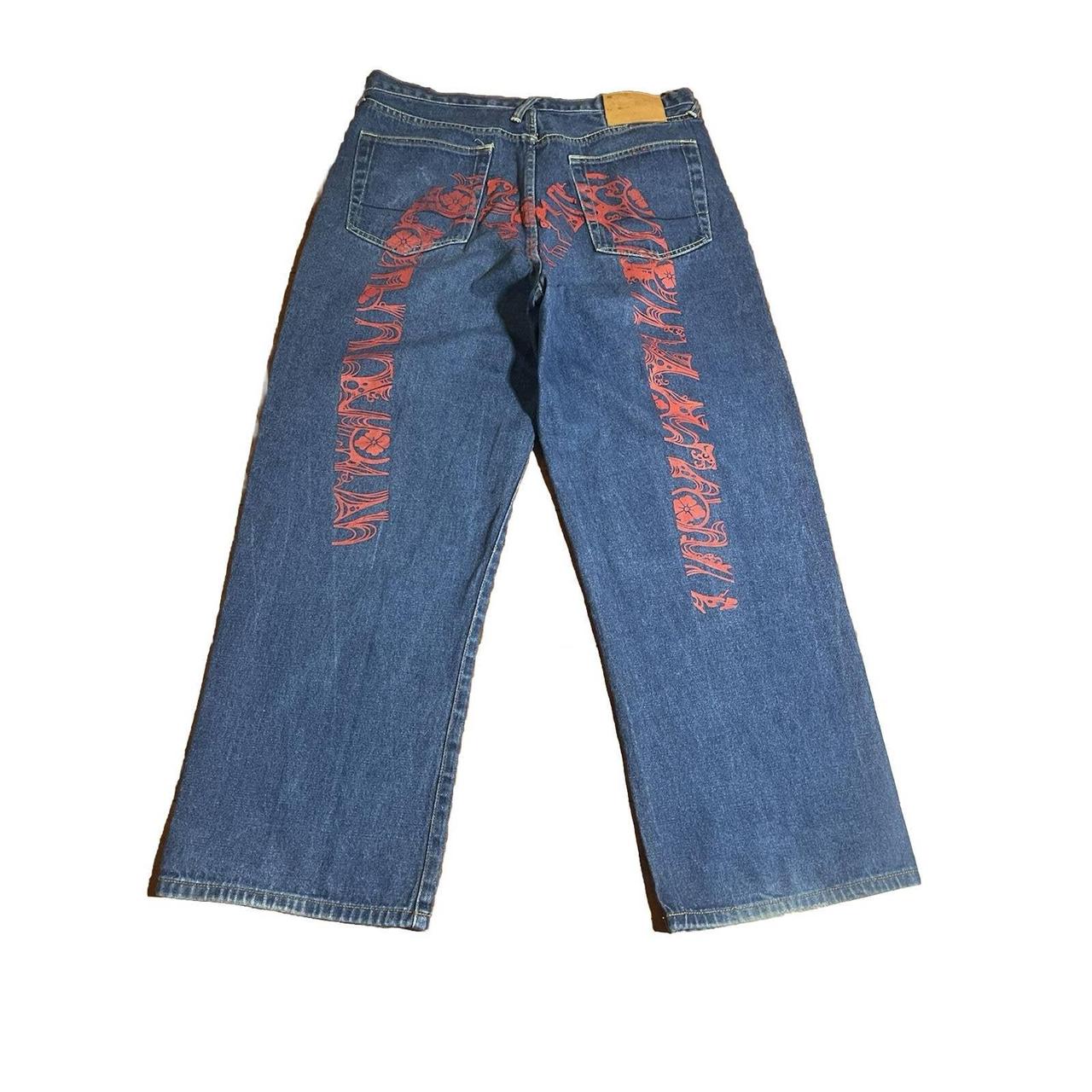 Evisu Jeans Mens 38x31 Denim Japan Indigo Japanese... - Depop