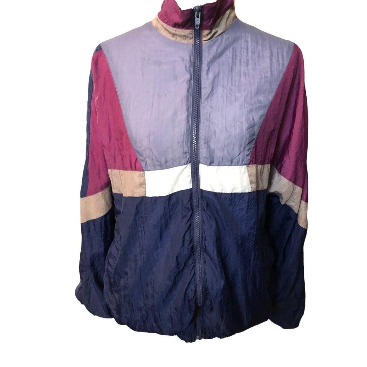 Avaif Sportif Colorblock 90’s lined windbreaker full... - Depop