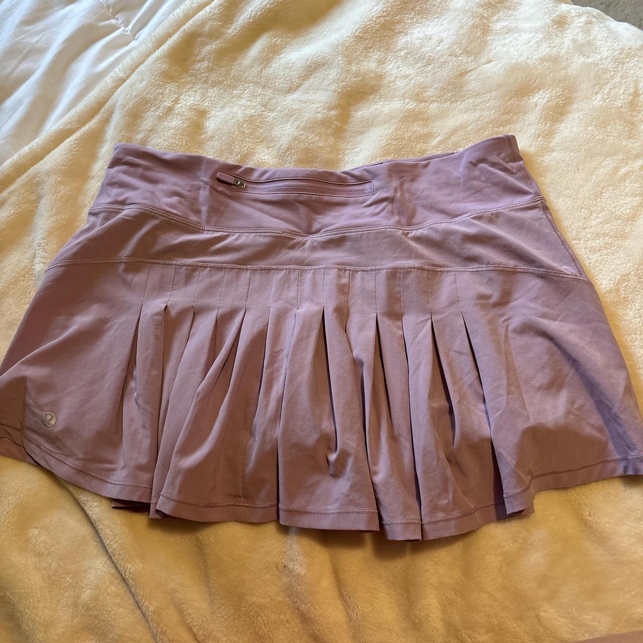 Lululemon lavender skort! So cute and comfy. Has a... - Depop