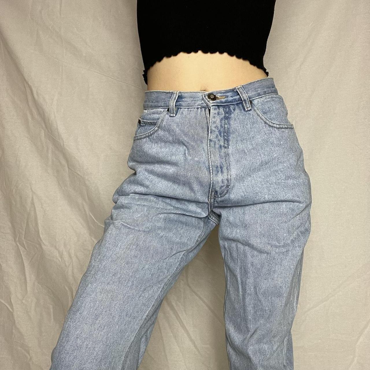 Vintage Bugle Boy Denim Jeans tags says 8... - Depop