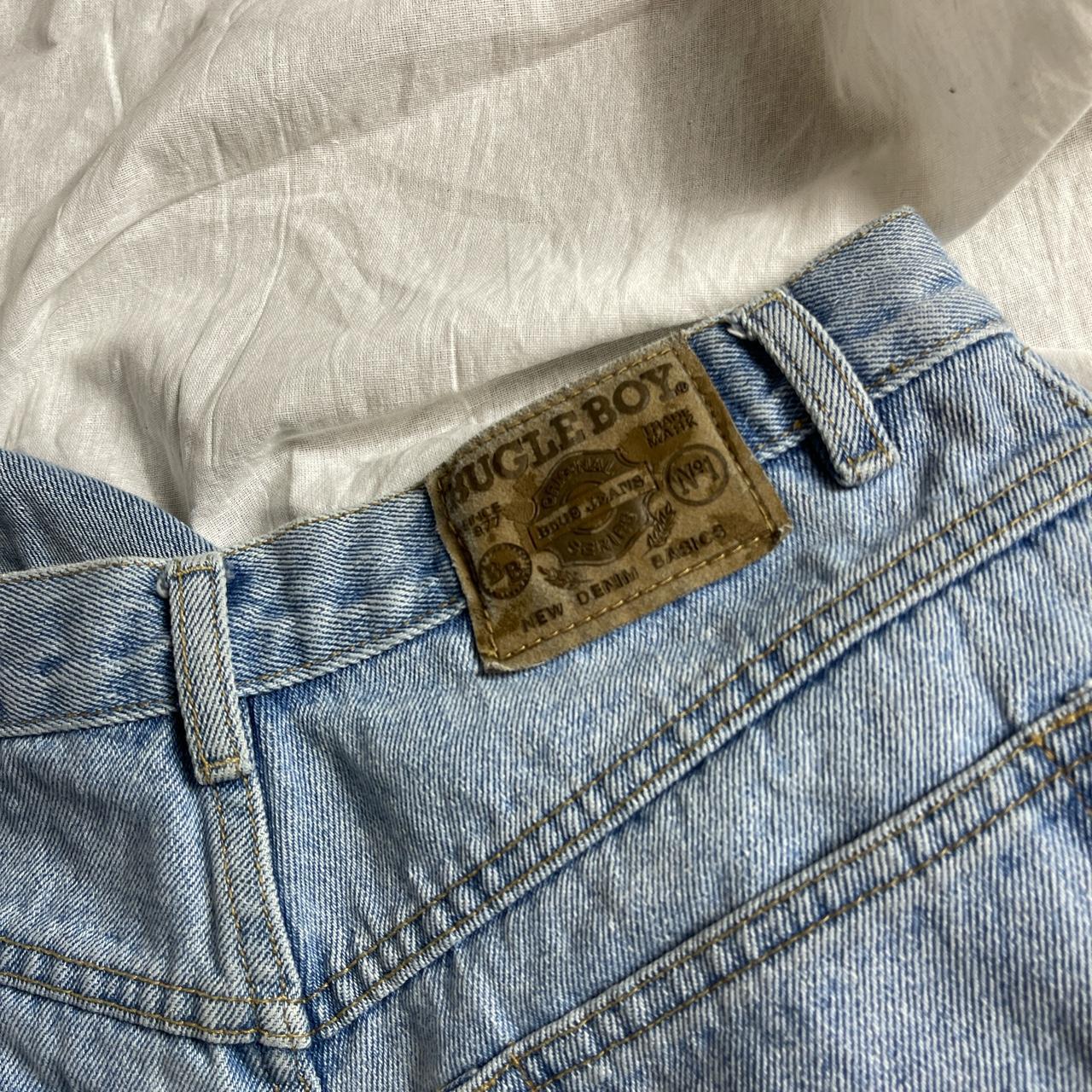 Vintage Bugle Boy Denim Jeans tags says 8... - Depop