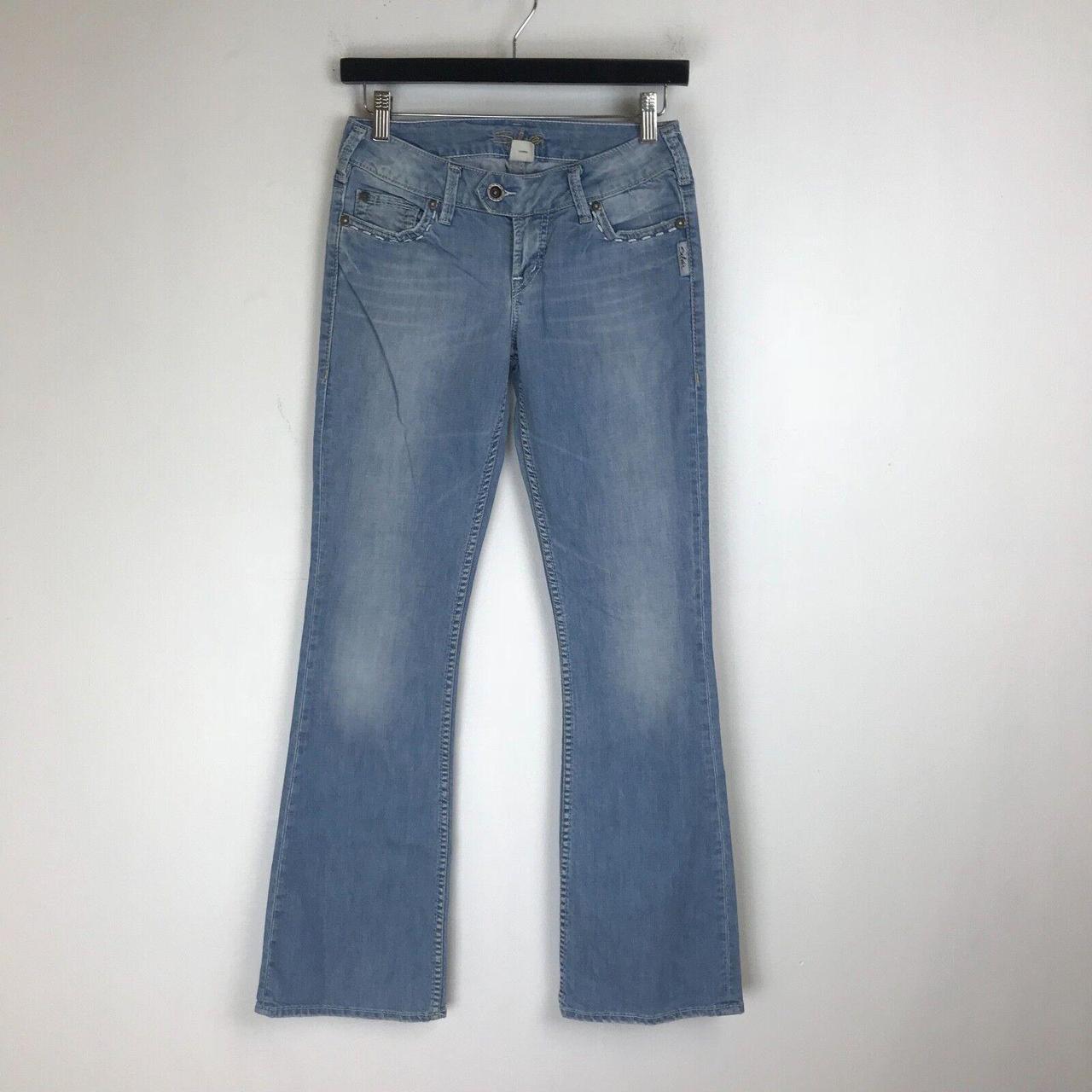 Silver Jeans - Tuesday Bootcut Distressed Wash - Tag... - Depop