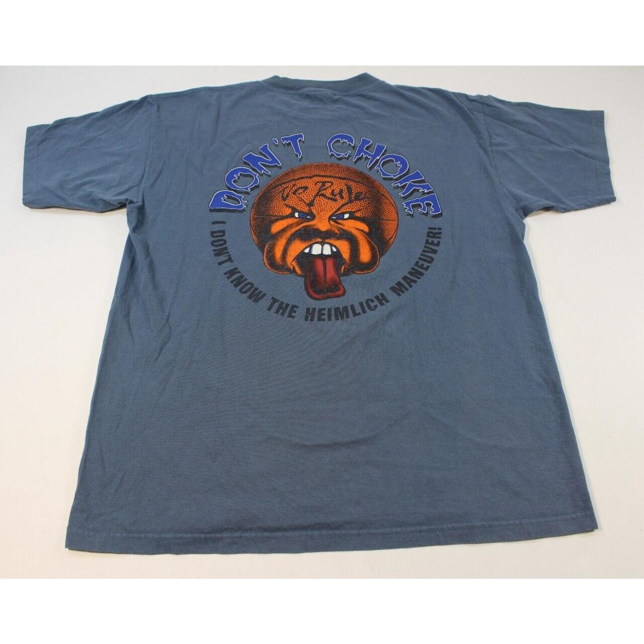 VTG 90s No Rules Clothing Basketball Don't Choke... - Depop