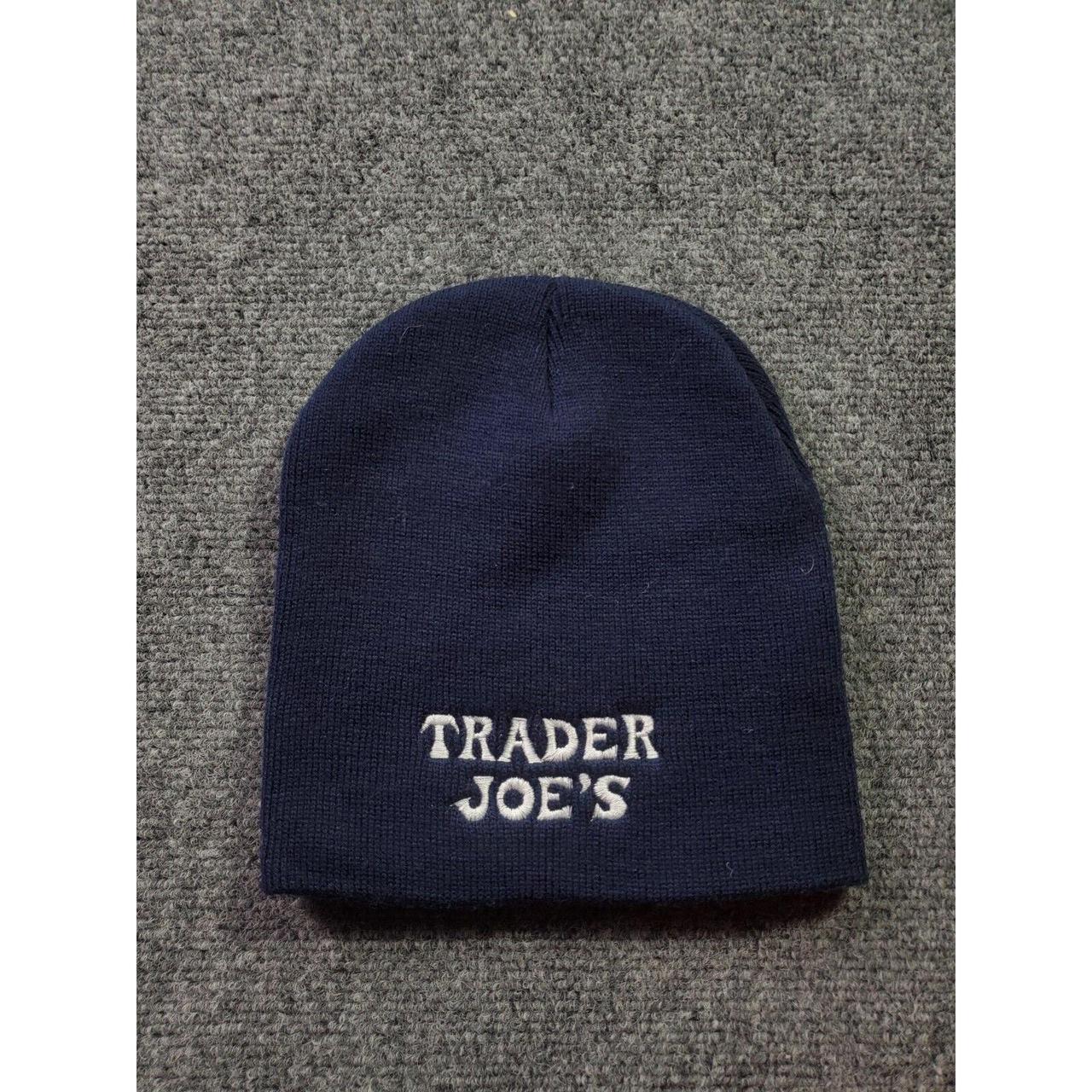 Trader Joe's Men's Blue Hat | Depop