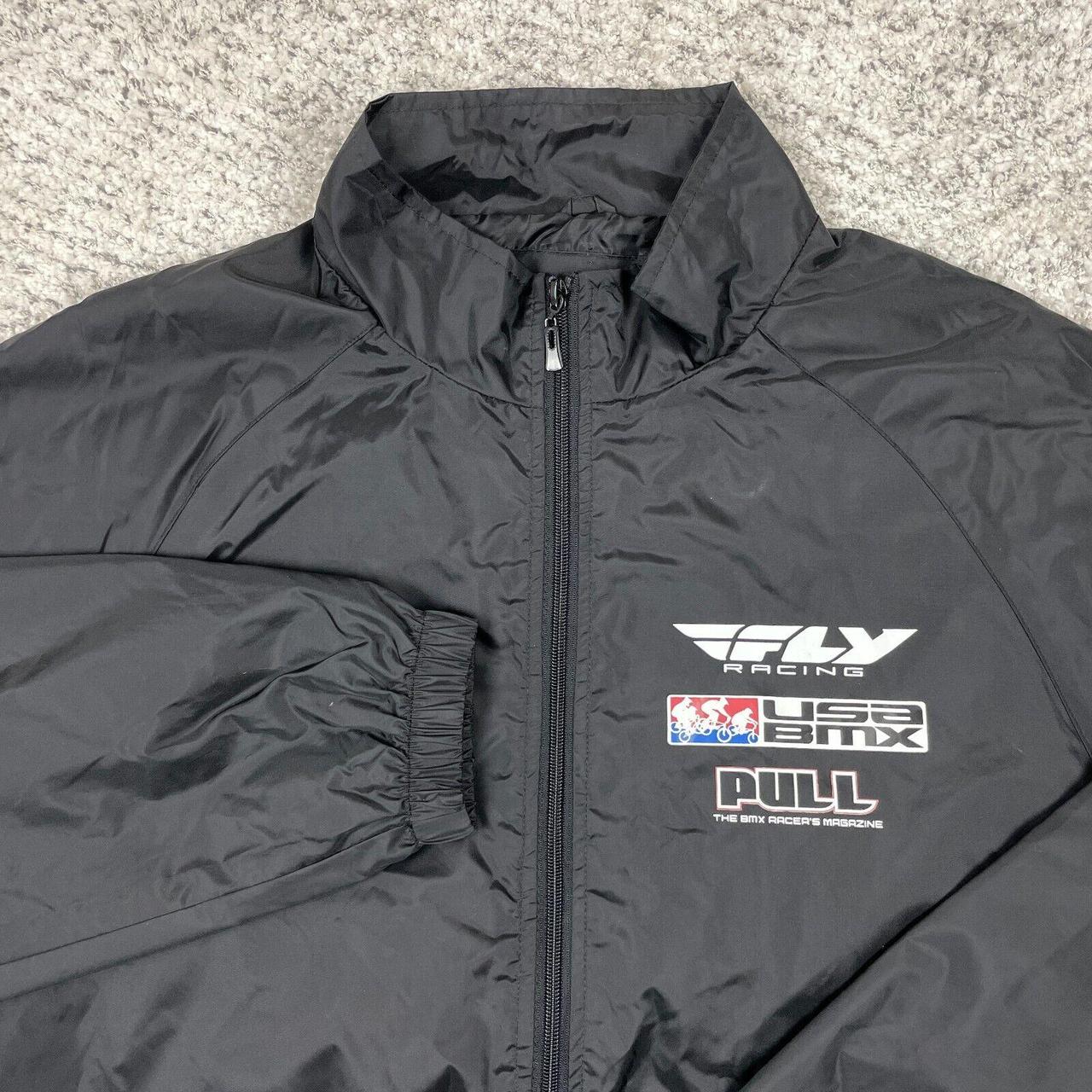 Fly Racing Jacket Mens Large BMX Windbreaker USA... - Depop