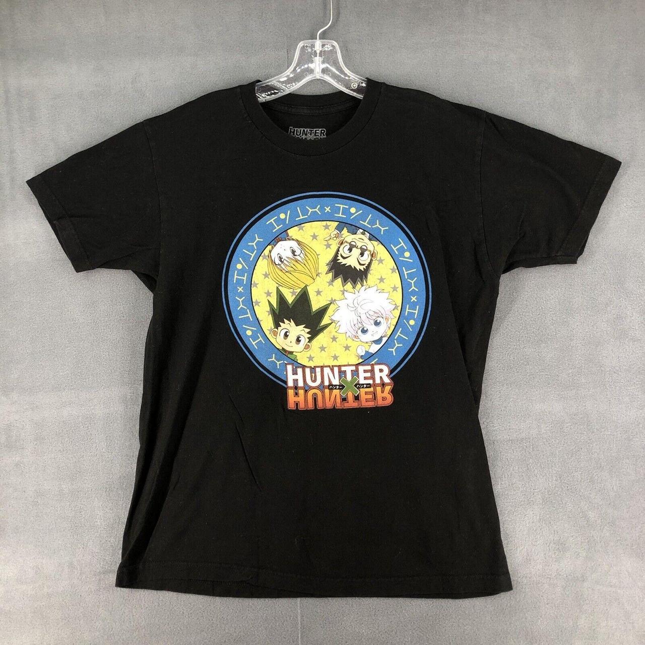 Hunter x Hunter Shirt Adult Large Black Short Sleeve... - Depop