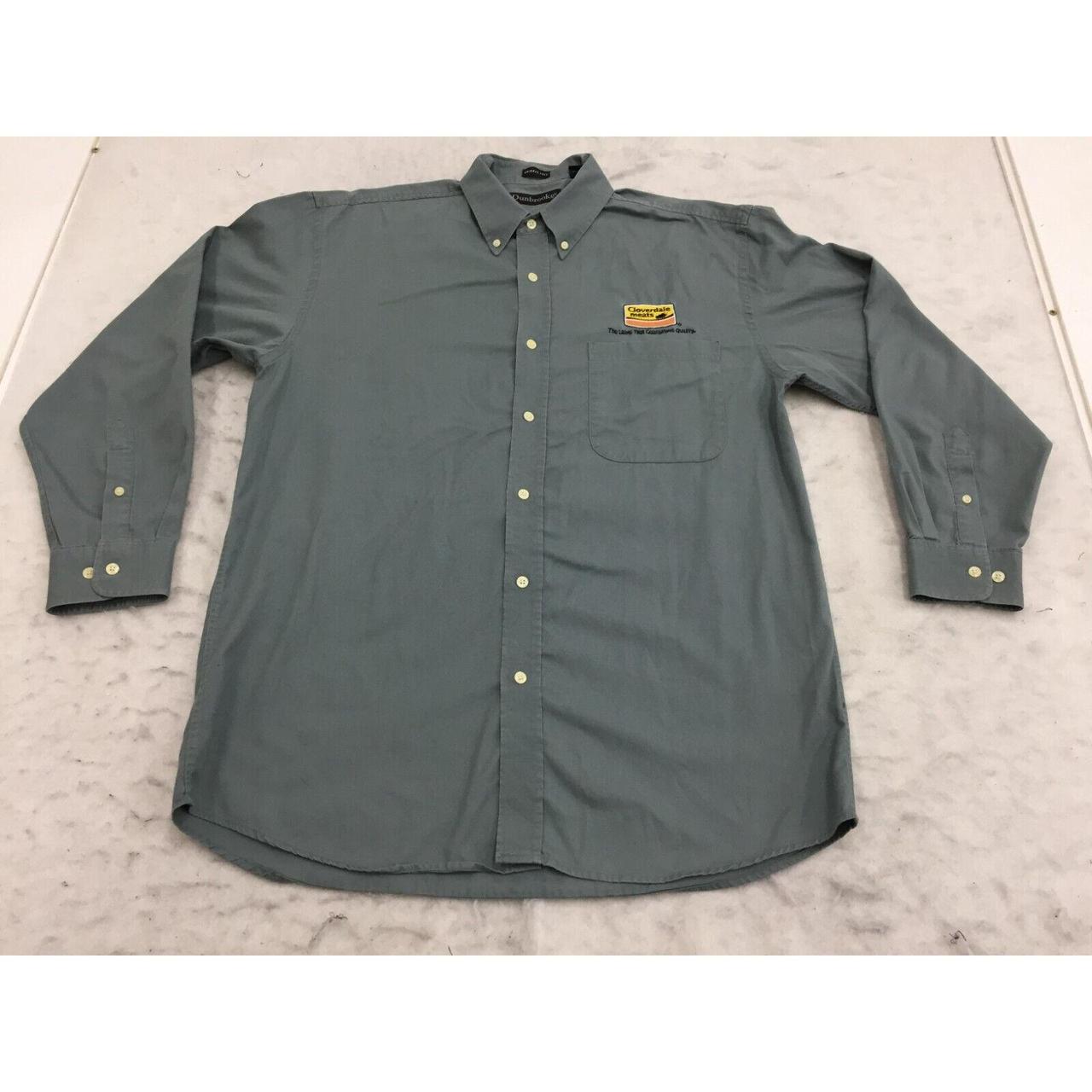 Dunbrooke Cloverdale Button Shirt Mens L Large Gray... - Depop