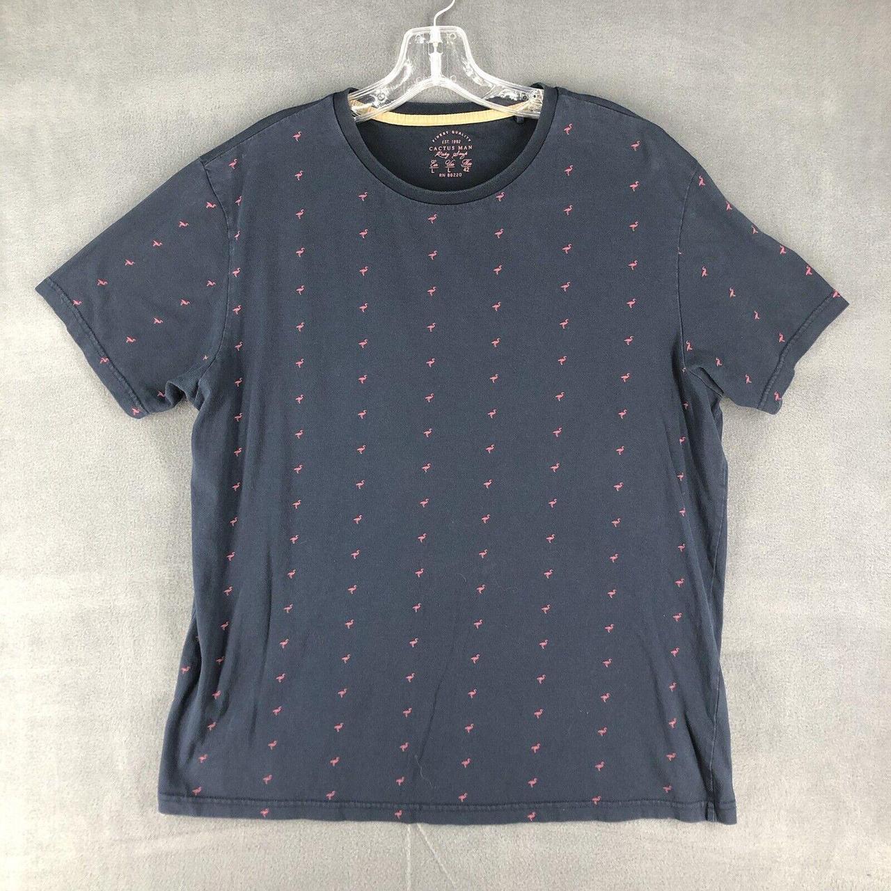 Cactus Man Ricky Singh Shirt Adult L Blue All Over... - Depop