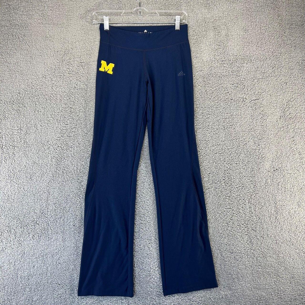 Adidas Michigan Wolverines Leggings Women's Extra... - Depop