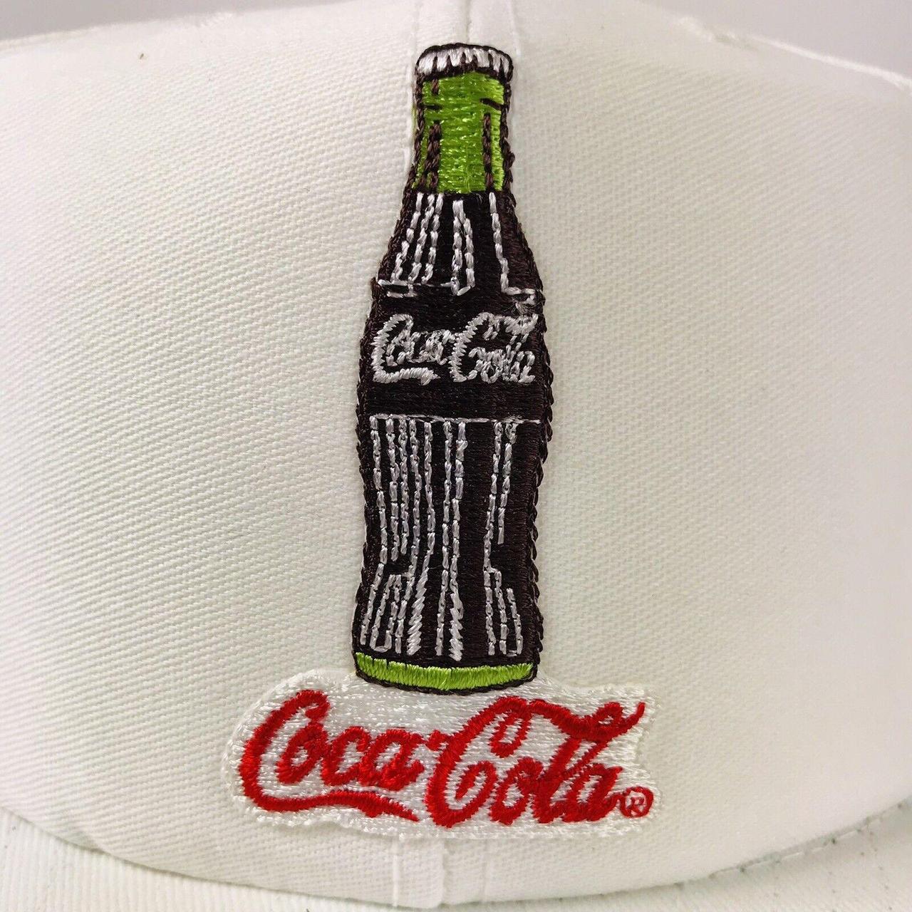 VINTAGE Coca Cola Hat Cap Mens Coke Bottle 1996... - Depop
