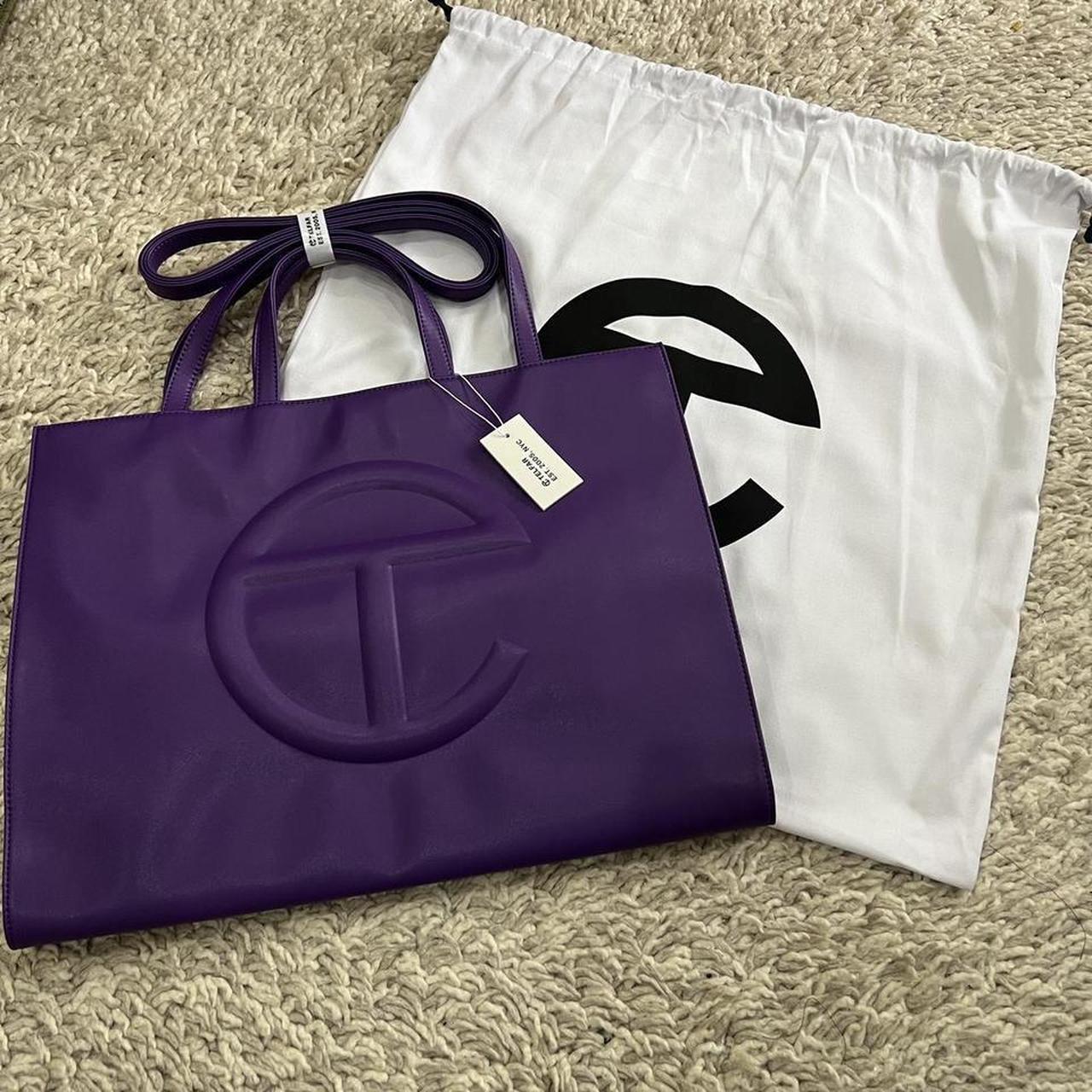 Telfar Large Shopping Bag - Grape. Brand new with... - Depop