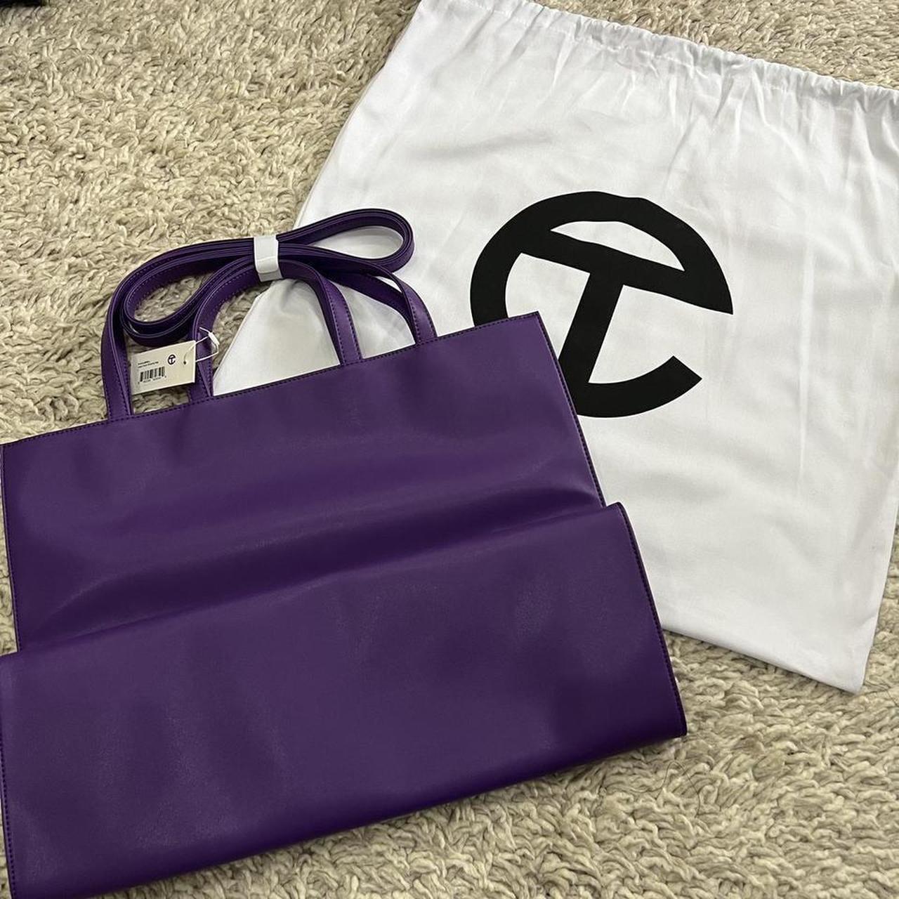 Telfar Large Shopping Bag - Grape. Brand new with... - Depop