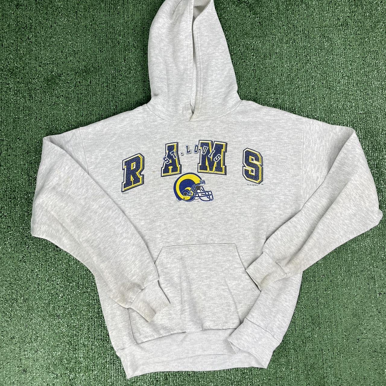 1996 CSA TAG St. Louis Rams Hoodie Size 16/18 - Depop