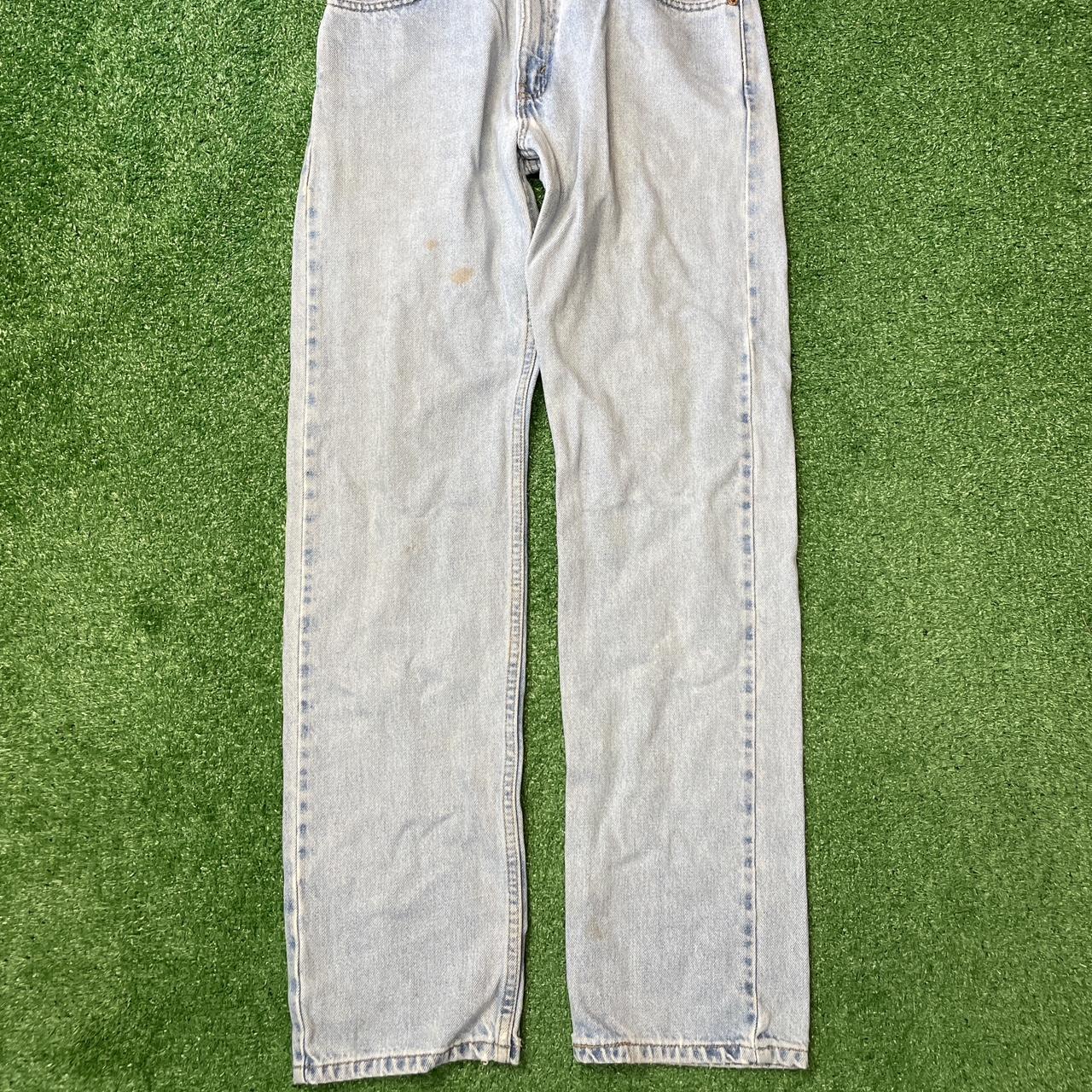 Vintage Levi’s 505 Straight Leg Jeans 30x32 - Depop