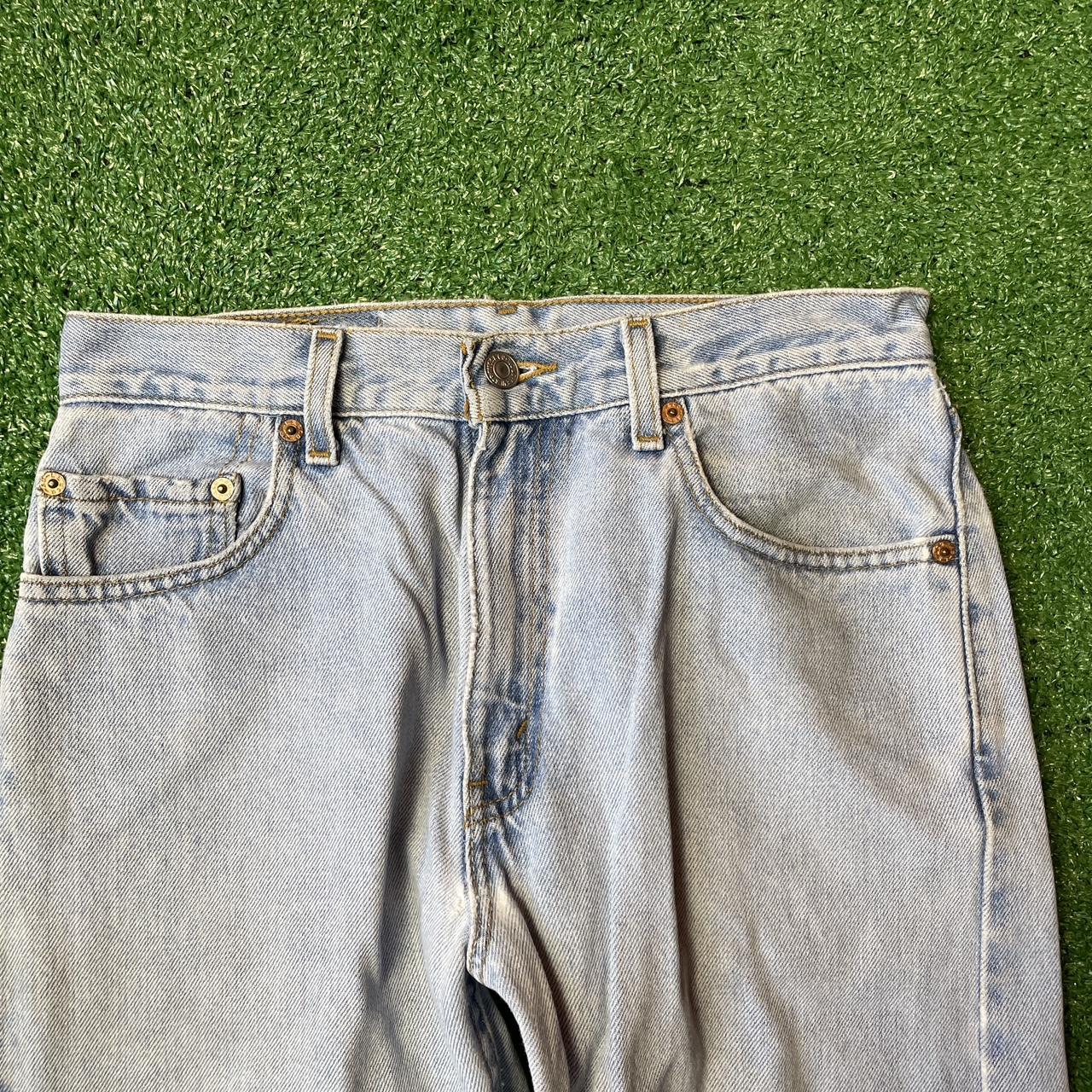 Vintage Levi’s 505 Straight Leg Jeans 30x32 - Depop