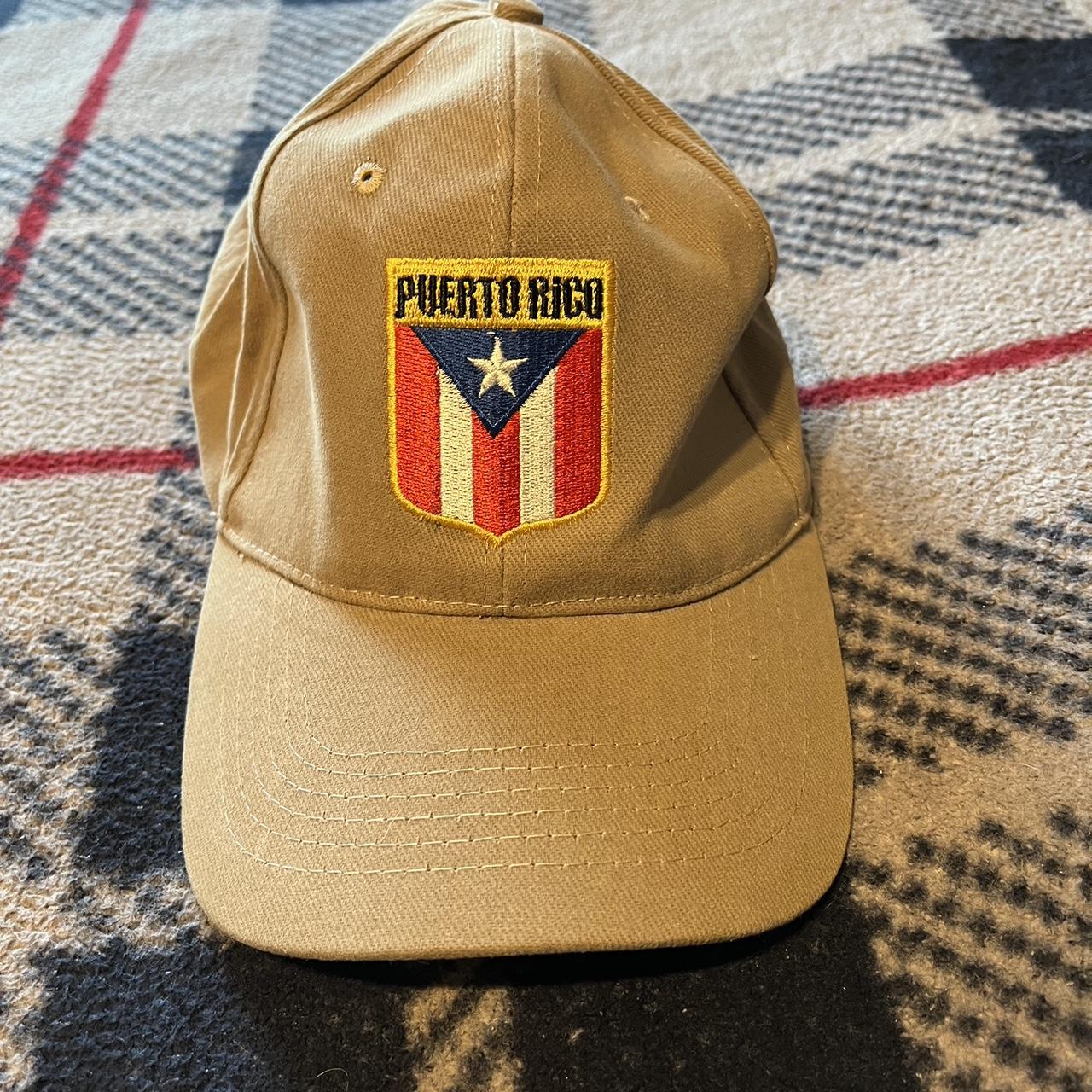 Tan Puerto Rico hat - Depop