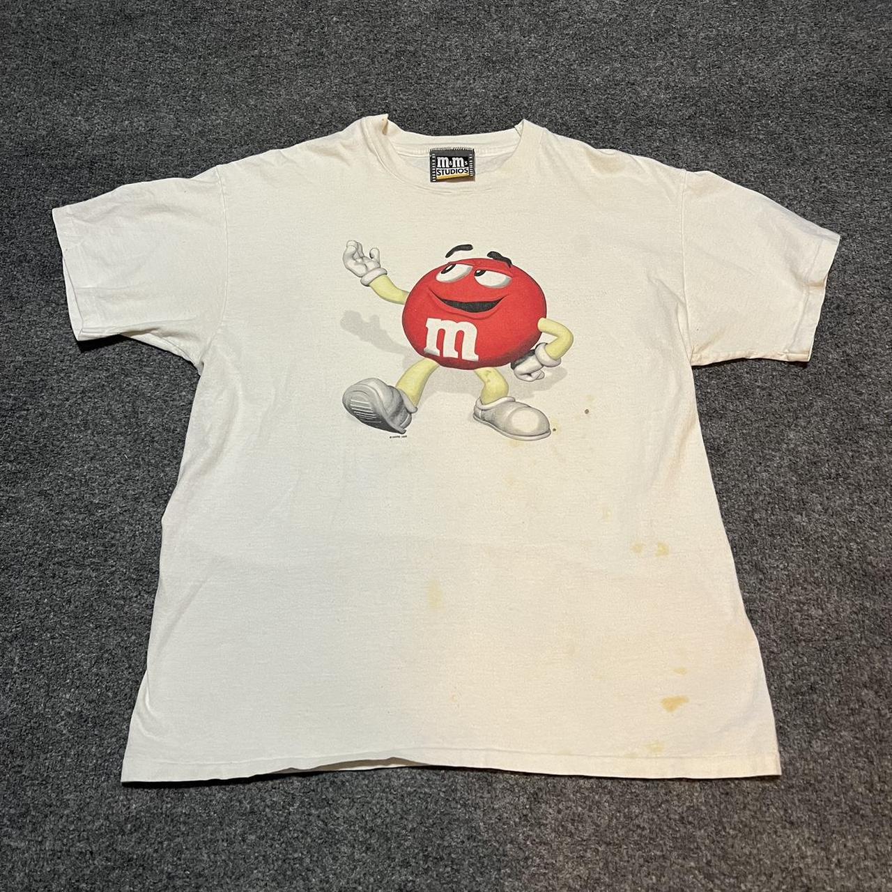 Vintage M M Single Stitch Tee Shirt M M Tee Shirt... - Depop