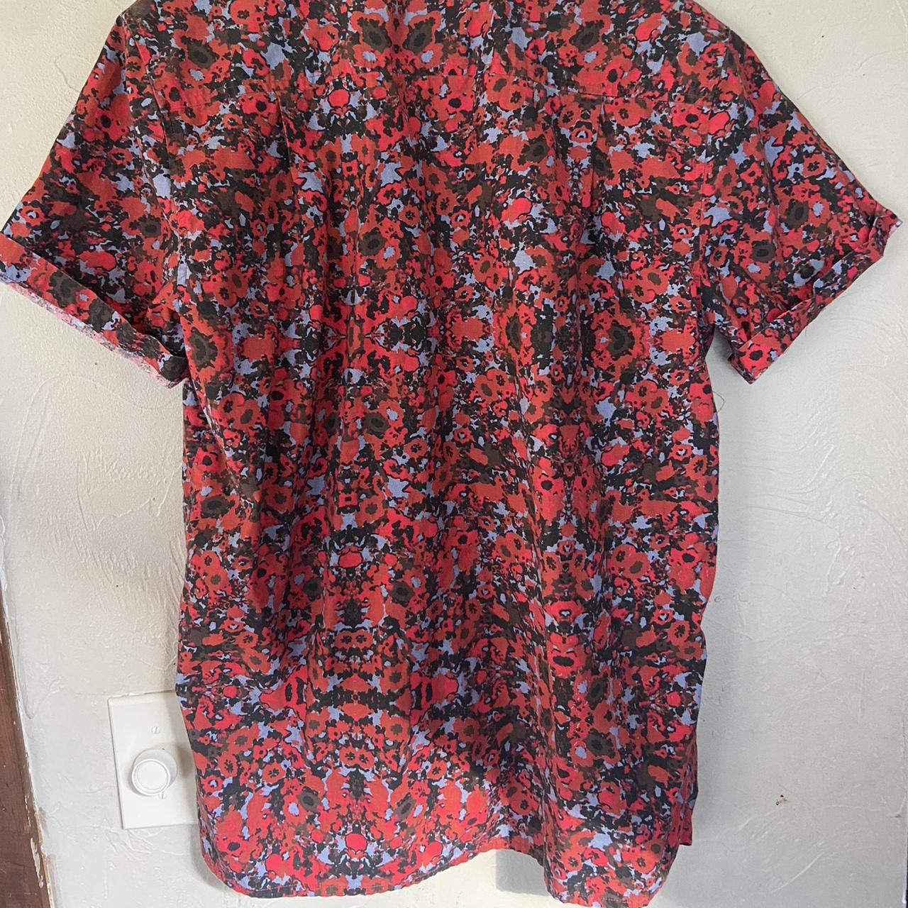 Element Men's Pink and Blue T-shirt | Depop