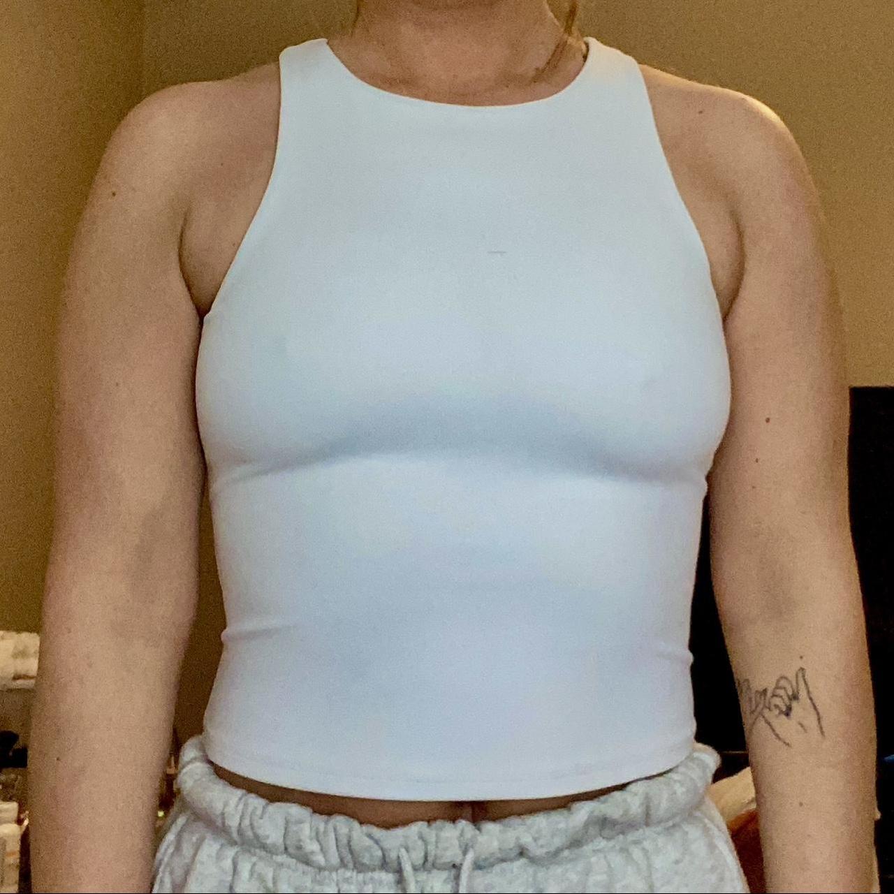 express body contour tank :) #new #express #tanktop... - Depop