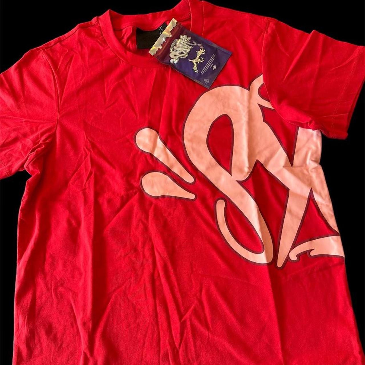 Syna World T shirt / Short Set - Red / Pink Comes... - Depop