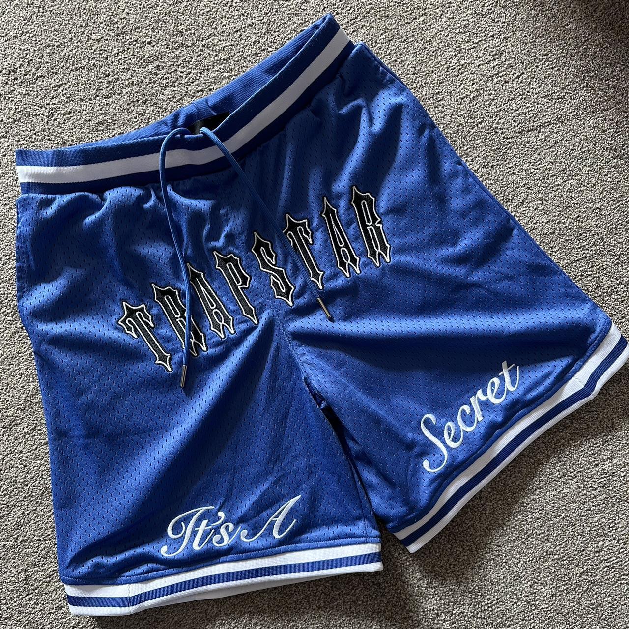 Trapstar Its A Secret Basketball Shorts -... - Depop