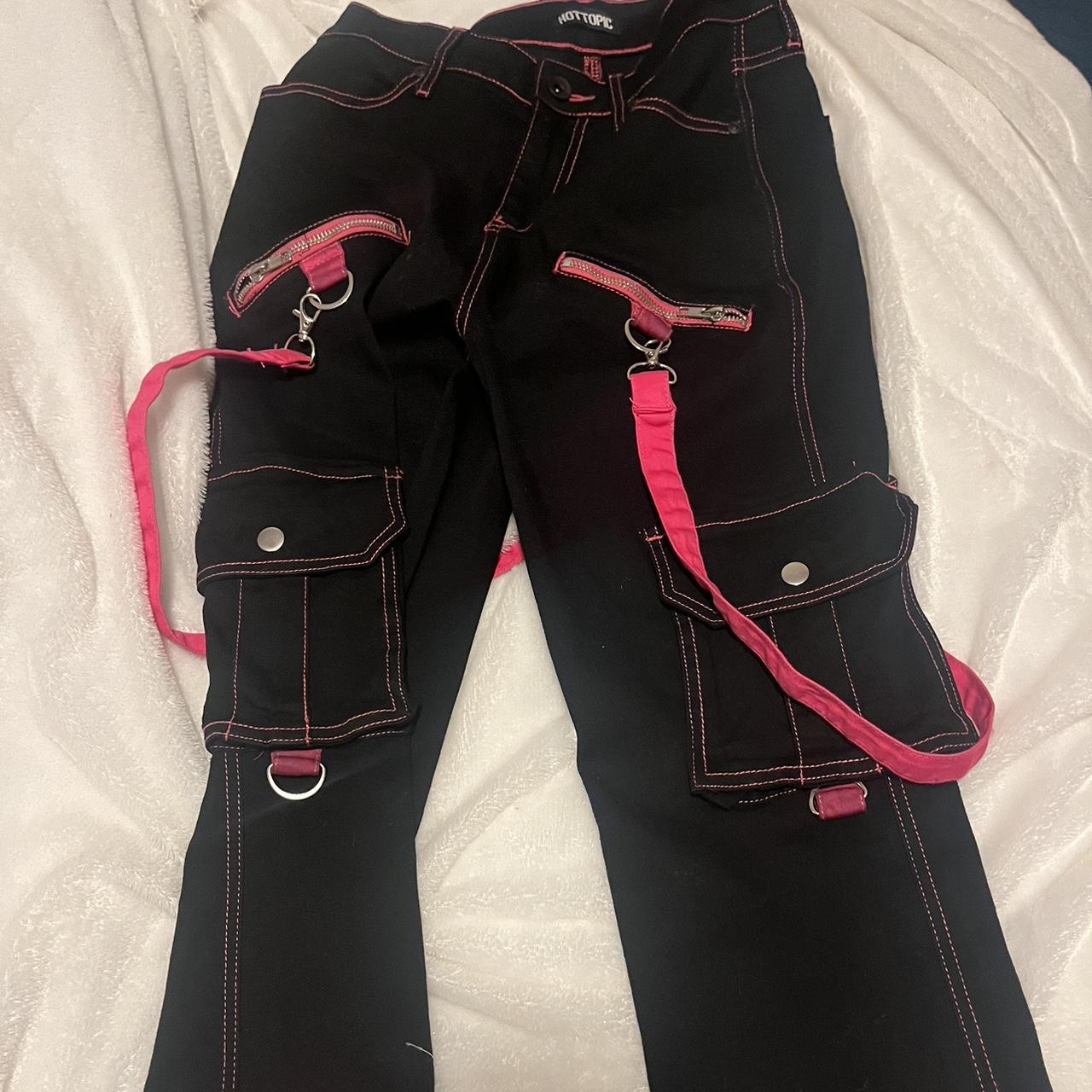 Mall goth Tripp nyc inspired hot topic pants with... - Depop