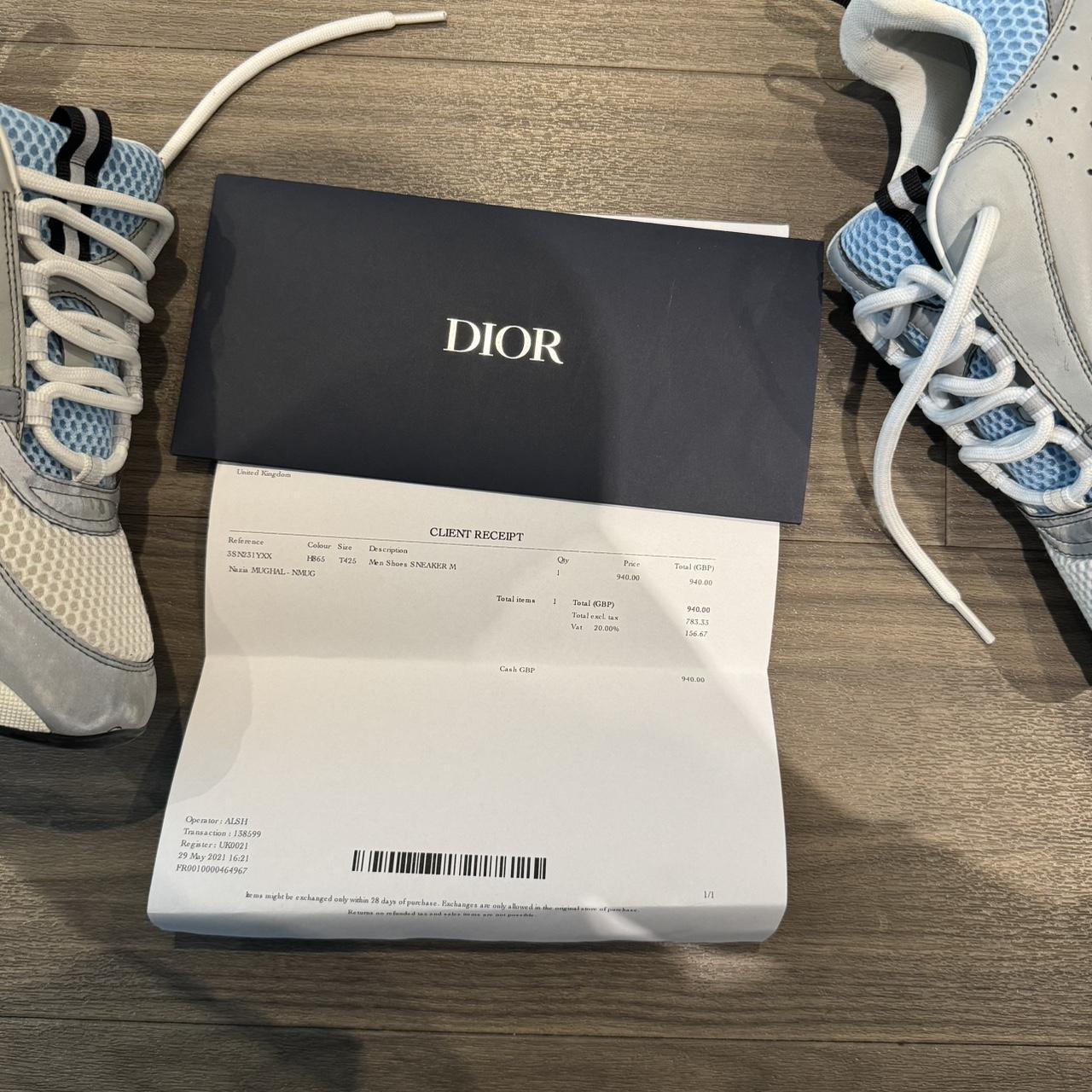Dior b22 box, receipt & dust bag available. No... - Depop