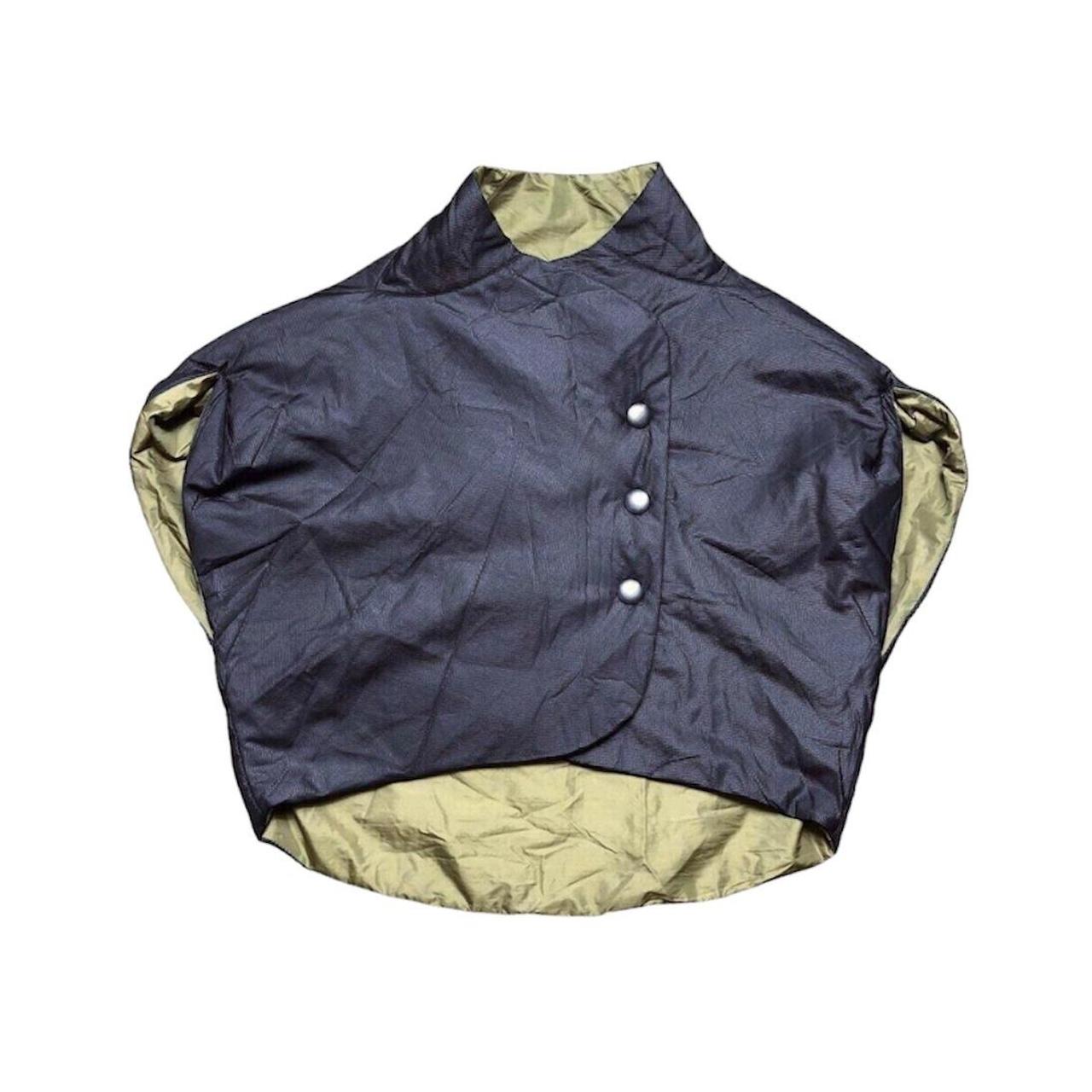 Cop copine micro puffer vest / bolero Tag says size... - Depop