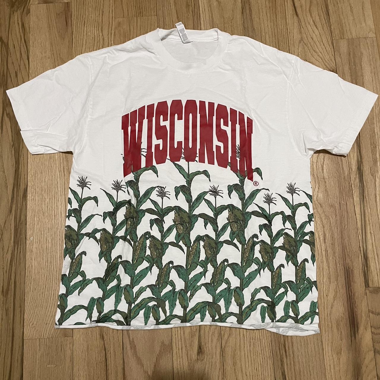 #wisconsin #corn #tee | Depop