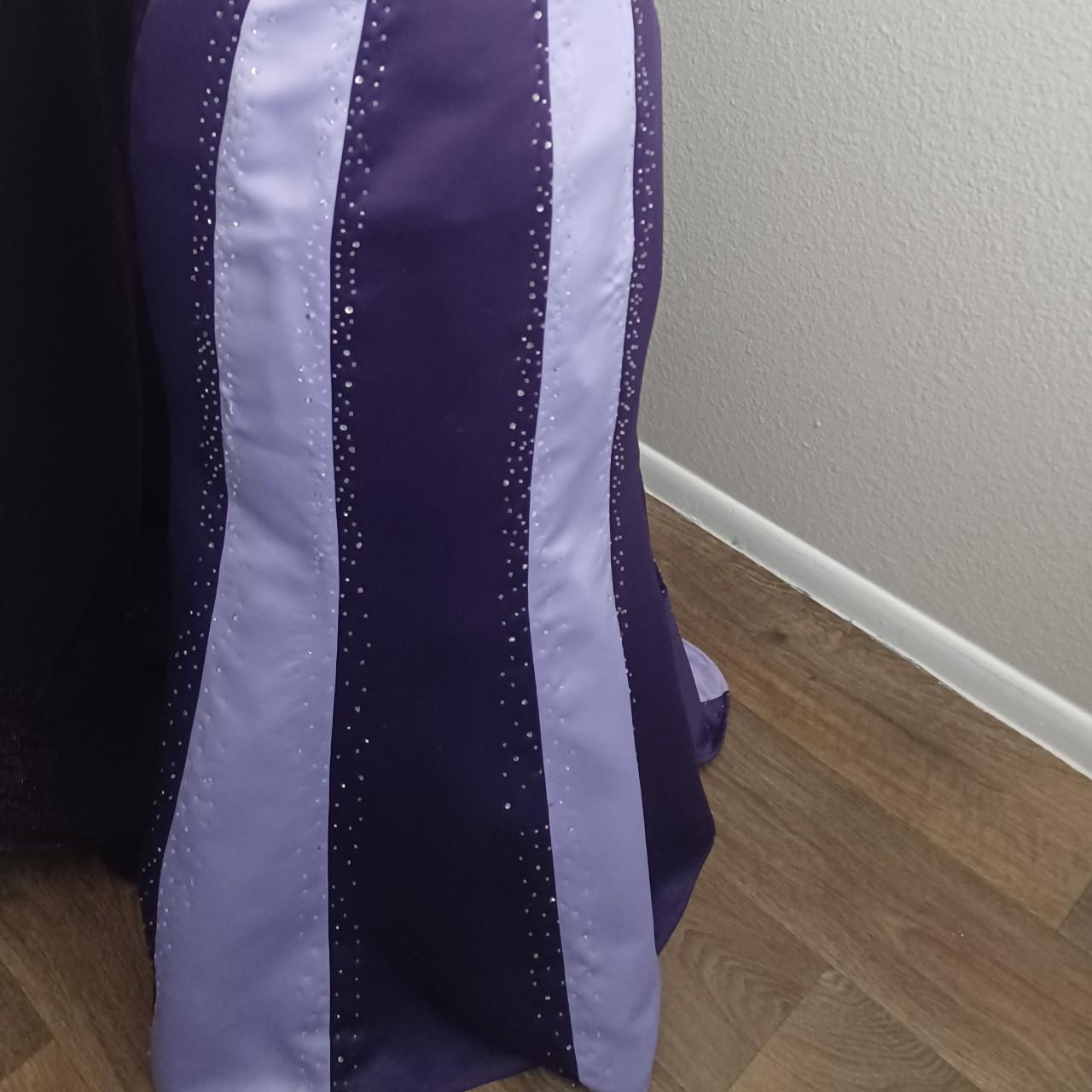 Vintage early 2000s Purple Prom Dress. Made by Niki... - Depop