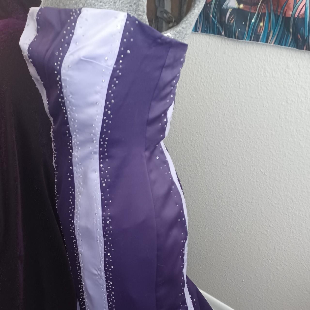 Vintage early 2000s Purple Prom Dress. Made by Niki... - Depop