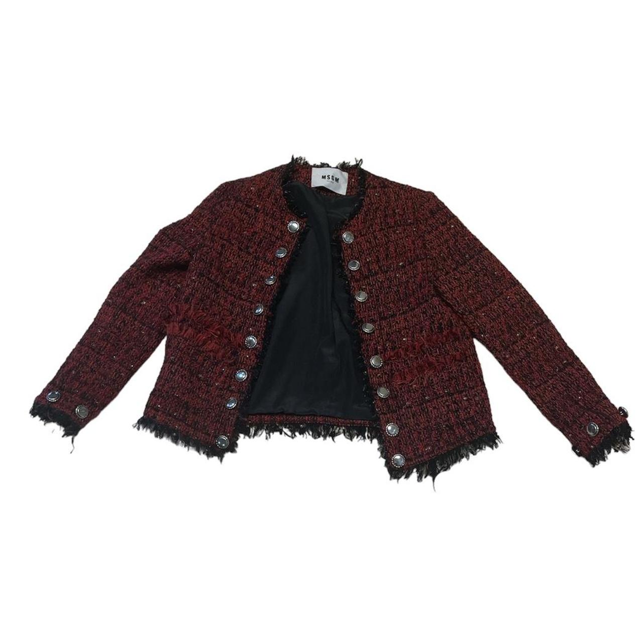 MSGM Tweed Jacket!!! - Depop